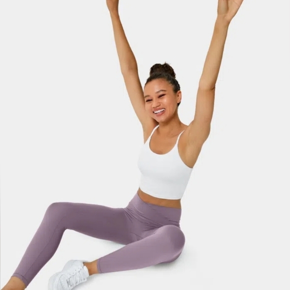 HALARA | Pants & Jumpsuits | New Halara Cinnabar Purple Full Length ...